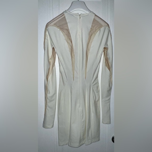 Mugler | Dresses | Authentic Ivory Mugler Dresssize 34 Worn For 2 Hours ...